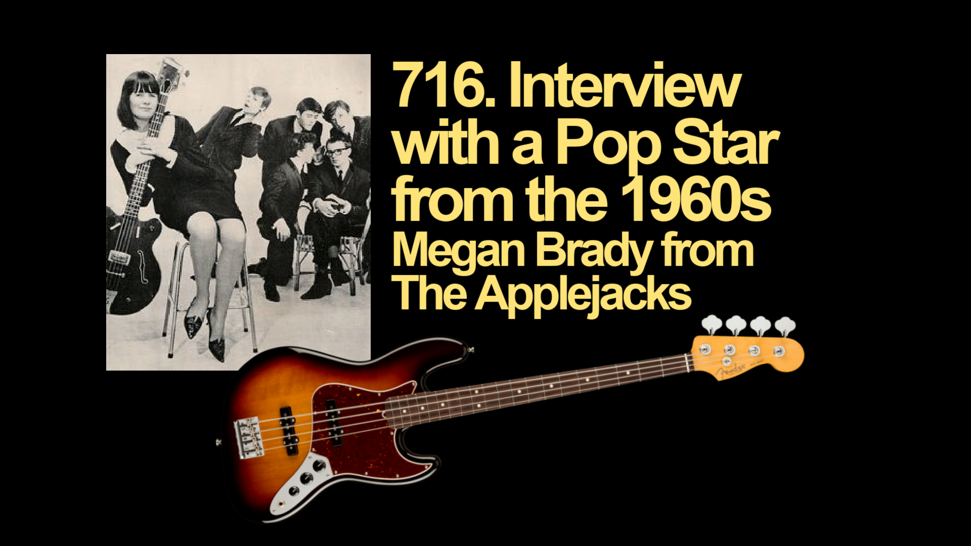 716. Interview with a Pop Star from the 1960s – Megan Brady from The ...