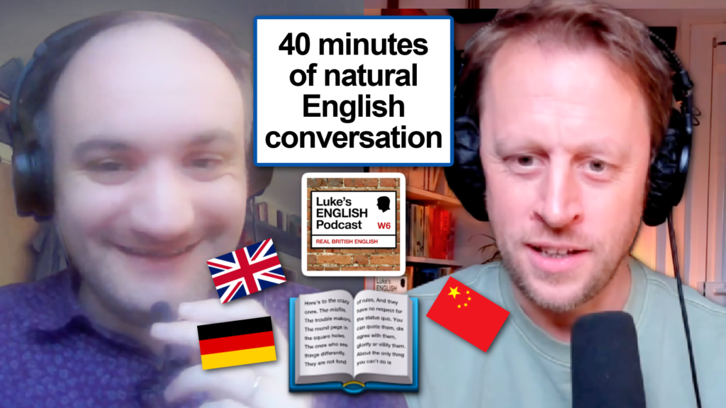 808. James Harris returns to talk about his book | Luke’s ENGLISH Podcast
