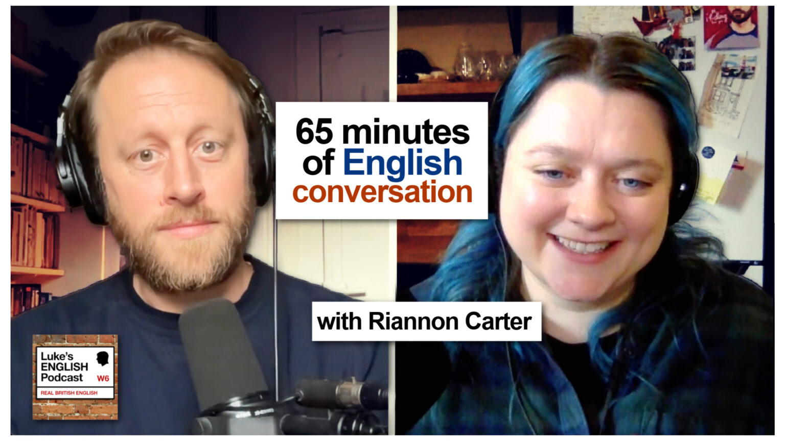 853. A Conversation with Rhiannon Carter | Luke’s ENGLISH Podcast
