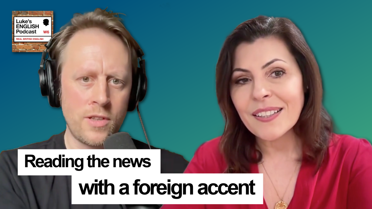 881. Reading the news with a foreign accent (with Barbara Serra) | Luke ...