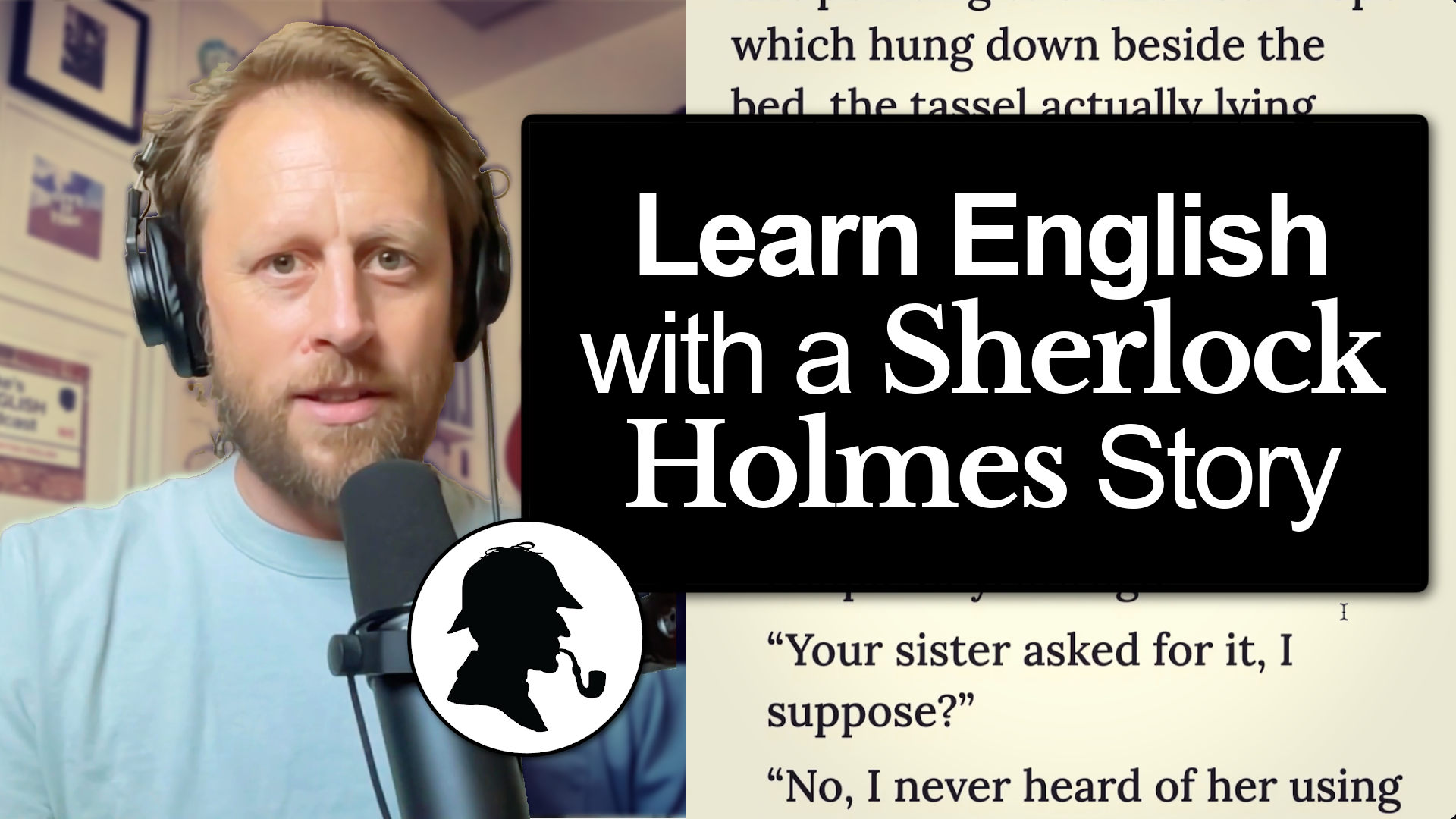 901. Sherlock Holmes: The Adventure of The Speckled Band (Learn English ...