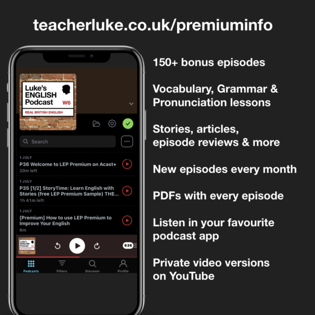 Transcripts | Luke’s ENGLISH Podcast